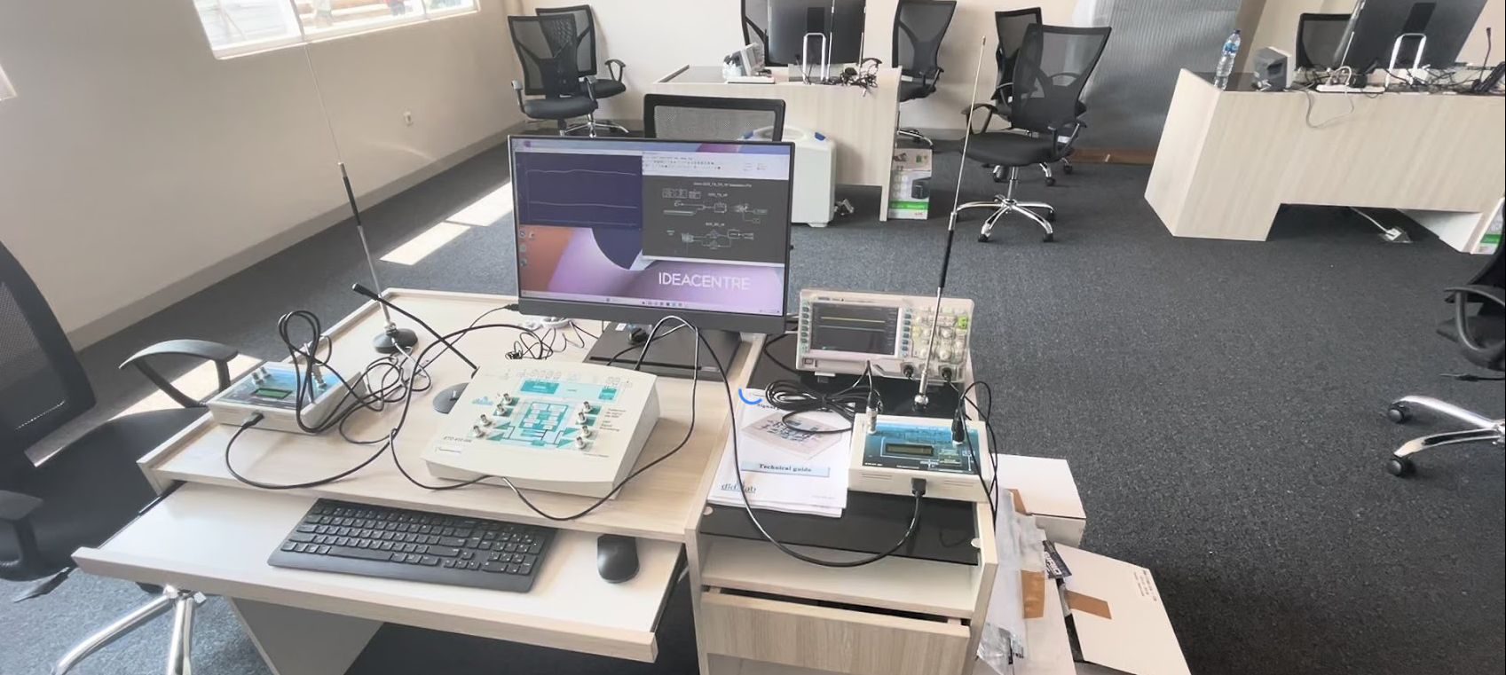 Analog And Digital Communication Laboratory For Atsep And Military Users Video