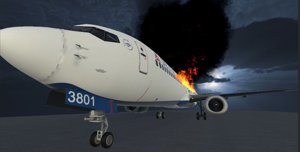 New 3D Airport Rescue & Firefighting Simulation (Videos)